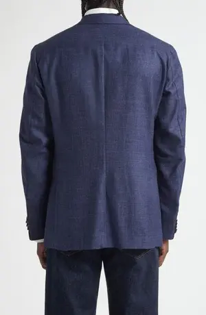 Isaia Marechiaro Wool And Cashmere Sport Coat