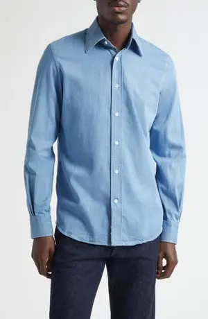 Thom Sweeney Long Sleeve Shirts For Men