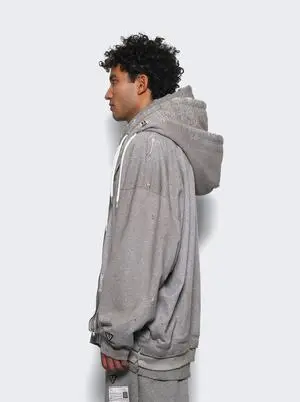 Mihara Yasuhiro Layered Cotton Parka - Grey