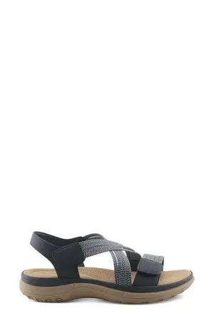 SPRING STEP SHOES Crossbeam Sandal - Navy