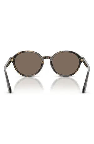 Giorgio Armani 53mm Oval Sunglasses