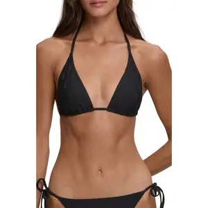 Polo Ralph Lauren Ricky Slider Triangle Bikini Top - Black