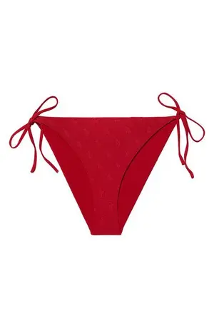 Polo Ralph Lauren Ricky Side Tie Bikini Bottoms - Cruise Red