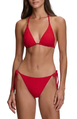 Polo Ralph Lauren Ricky Side Tie Bikini Bottoms - Cruise Red