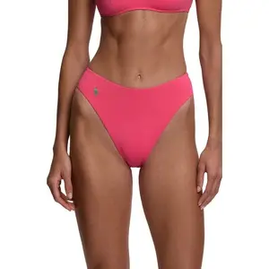 Polo Ralph Lauren Modern High-Cut Bikini Bottoms Desert Pink