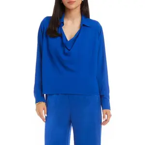 Karen Kane Spread Collar Blouses