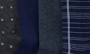 Calvin Klein Assorted Dress Socks Four-pack