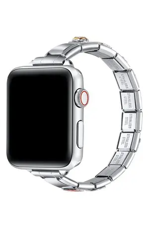 POSH TECH Diy Charm Stainless Steel Watchband