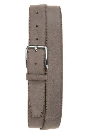 BOSS Madison Leather Belt - Dark Brown
