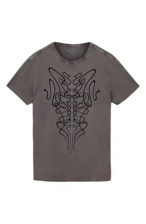 John Varvatos Onate Snake Organic Cotton Graphic T-shirt