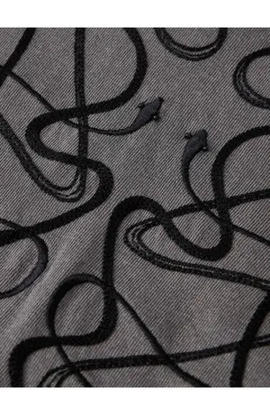 John Varvatos Onate Snake Organic Cotton Graphic T-shirt
