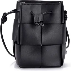 ADORNIA Patchwork Bucket Bag