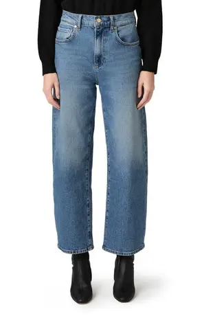 Paige Arellia High-waist Ankle Barrel Jeans - Keystone