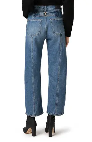 Paige Arellia High-waist Ankle Barrel Jeans