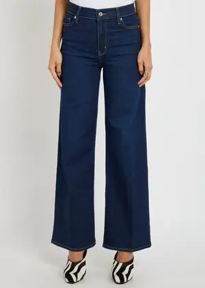 FRAME Le Slim Palazzo Wide-leg Jeans