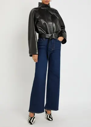 FRAME Le Slim Palazzo Wide-leg Jeans