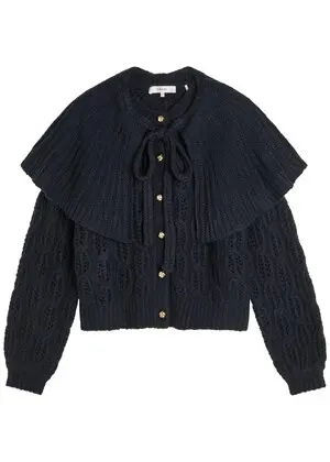 Frame Frill Cardigans For Women