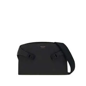 FERRAGAMO Messenger Bag - Black