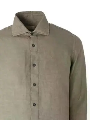 120% Lino Buttoned Shirt - Neutrals