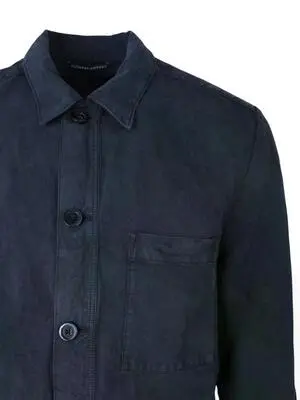 120% Lino Buttoned Giacca Jacket