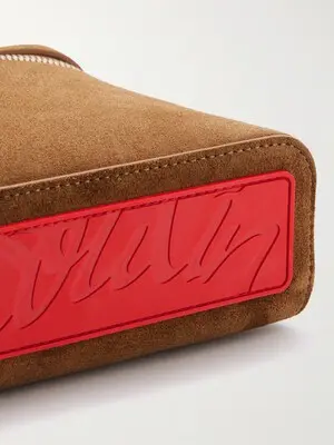 CHRISTIAN LOUBOUTIN Djanis Suede Messenger Bag