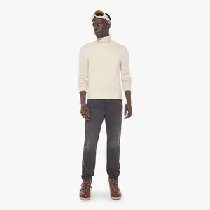 MOTHER The Mega Neat Taken For Granite Jeans - Black