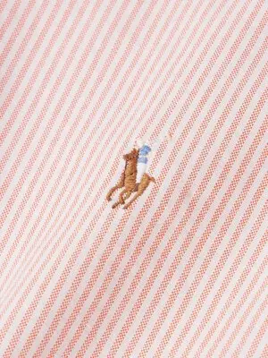 Polo Ralph Lauren Button-down Collar Striped Cotton-poplin Shirt