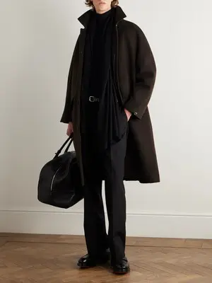 Zegna Cashmere And Silk-blend Coat