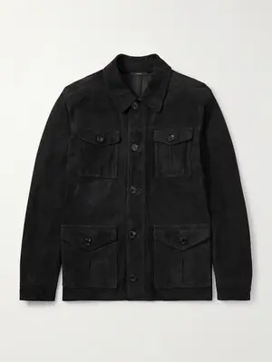 Men's Black Suede Jackets