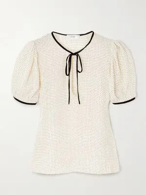 Frame Bow Detail Tops