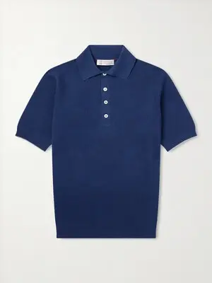 Brunello Cucinelli Short Sleeve Polos For Men