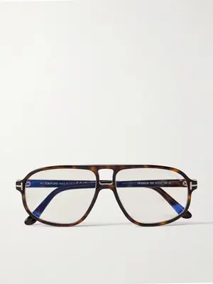 Women's Tortoiseshell Aviator Glasses
