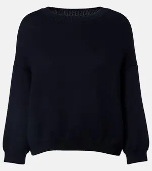 Khaite Sabina Cashmere And Mohair Sweater - Blue