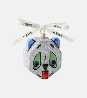 Loewe X Louis Wain Futurist Cat Glass Ornament - Multicoloured