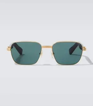 CARTIER Première De Rectangular Sunglasses - Gold