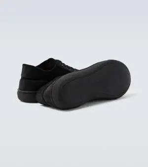 THE ROW Suede Sneakers - Black