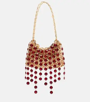Rabanne 1969 Nano Embellished Shoulder Bag