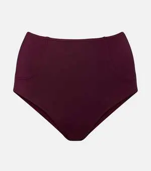 ERES Mister High-rise Bikini Bottoms - Burgundy
