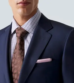 Charvet Silk Jacquard Neck Tie - Brown