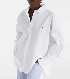 Attico Diana Oversized Cotton Shirt