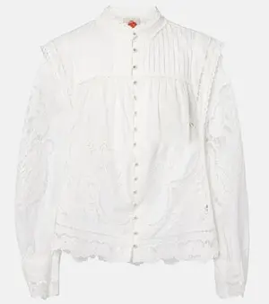 Farm Rio Embroidered Blouses