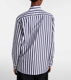 Ralph Lauren Striped Cotton Poplin Shirt