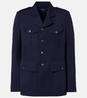Ralph Lauren Tailored Wool Jacket - Blue