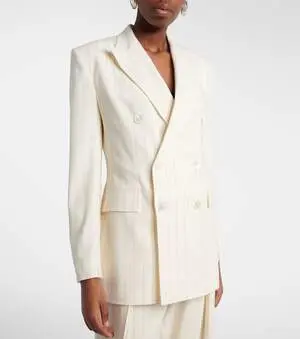 Ralph Lauren Tailored Wool Jacket - White