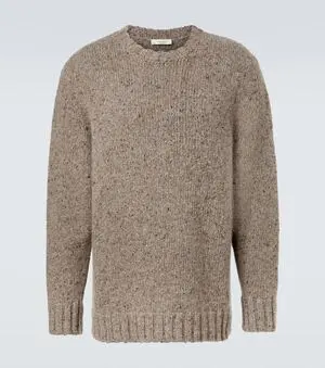 THE ROW Pellegrino Cashmere Sweater - Brown