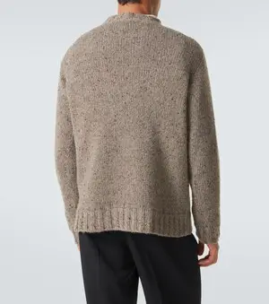 THE ROW Pellegrino Cashmere Sweater - Brown