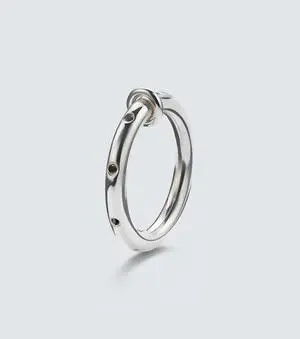 SPINELLI KILCOLLIN Ovio Sterling Ring With Diamonds - Silver