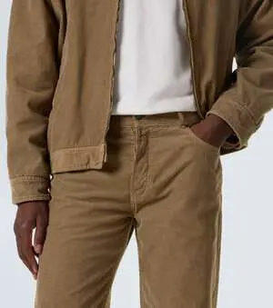 THE ROW Rossen Cotton Corduroy Straight Pants