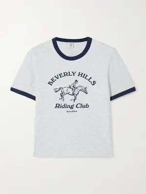 Sporty & Rich Straight Hem Tops