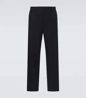 Visvim High-rise Cotton Chinos - Black